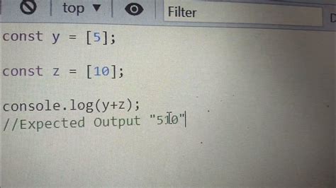 Javascript Arrays And Type Coercion Why 5 10 Outputs 510