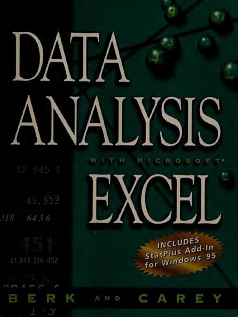 Data Analysis With Microsoft Excel Pdf Regression Analysis
