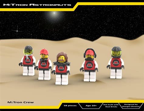 Lego Moc Mtron Astronauts By Legocionado Rebrickable Build With Lego