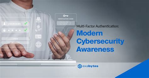 Multi Factor Authentication Modern Cybersecurity Awareness