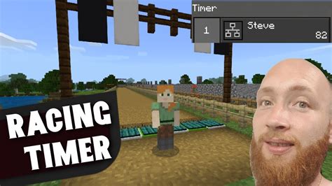 How To Create A Racing Timer With Command Blocks Minecraft Bedrock Youtube