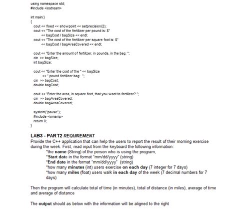 Solved Lab3 Part1 Requirement Use A Word Document To Write