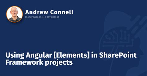using angular [elements] in sharepoint framework projects