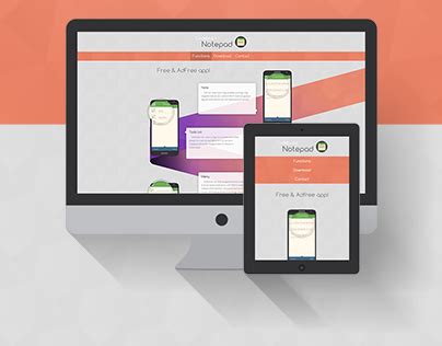 Codebuild Notepad App For Android Branding On Behance
