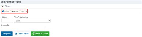 Como Realizar O Cadastro E Gerenciamento De Cst Icms