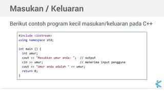Algoritma Dan Struktur Data Input Output Dan State PPT