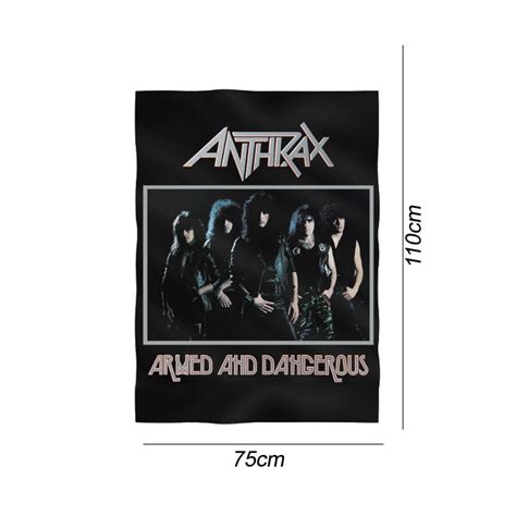 Anthrax Armed And Dangerous I Textile Poster Flag