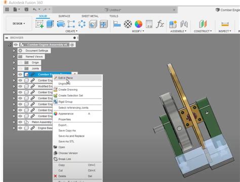 Solved Edit In Place To Effect Multiple Linked Components Autodesk Community