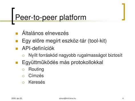ppt peer to peer platformok jxta powerpoint presentation free