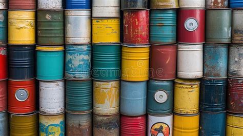 Stacked Metal Barrels Stock Illustrations 1009 Stacked Metal Barrels