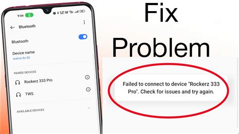 Failed To Connect To Device Bluetooth YouTube