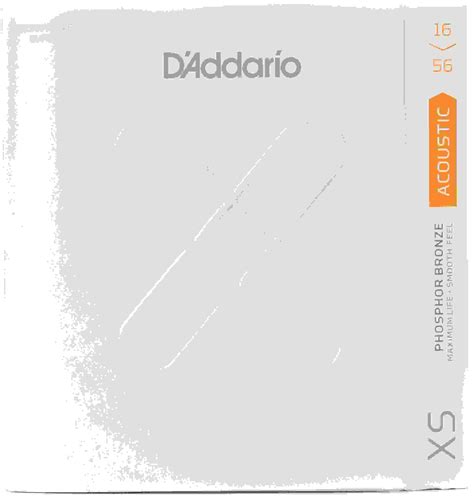 Daddario Xsapb1656 Xs Phosphor Bronze Coated Resonator Guitar Strings 016 056 Resonator