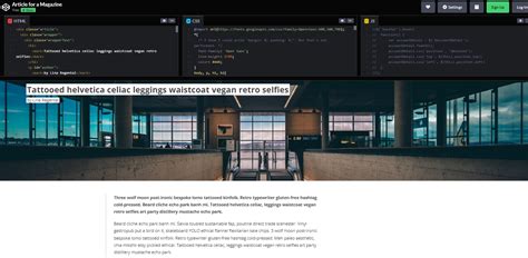 21 CSS Magazine Layouts Code Examples WebTopic