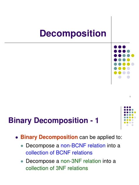 71 Binary Decomposition Pdf Areas Of Computer Science Computer Data