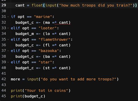 I Already Tried Using Integers And Float On Cant But It Does Nothing