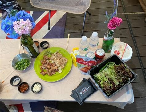 캠핑바베큐 요리 And 캠핑고기세트 고기애반하다 네이버 블로그