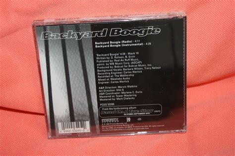 Backyard Boogie Single Edited By Mack 10 Cd Aug 1997 Priority