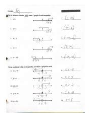 Inequality Intervals Explained Graphs And Notations For Course Hero