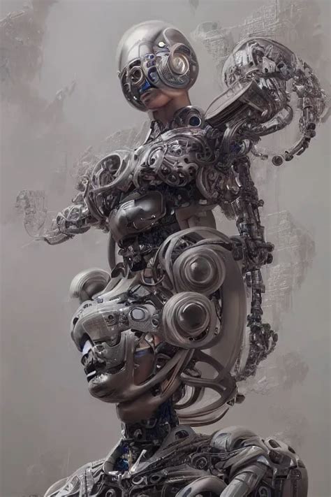 A Hiper Intricate Portrait Of Beautiful Cybernetic Stable Diffusion OpenArt