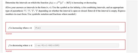 Solved Determine The Intervals On Which The Function Chegg