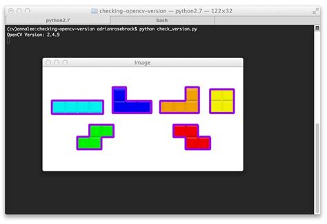 checking your opencv version using python pyimagesearch