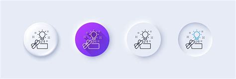 즉시 사용 가능한 라인 아이콘입니다 창의성 표시 선 아이콘 벡터 0명에 대한 스톡 벡터 아트 및 기타 이미지 0명 3차원 형태 개발 Istock