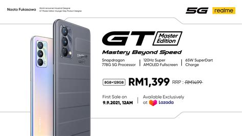 Flagship Killer Realme Gt Master Edition Enters Malaysia