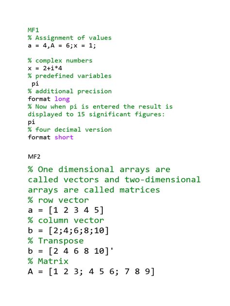 Matlab Fundamentals Pdf