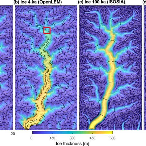 Differences In Ice Configuration In The Numerical Experiments With A Download Scientific