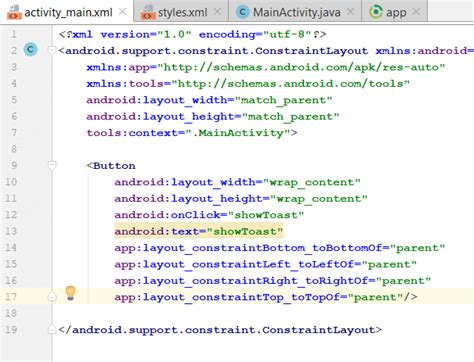 Define Custom Location For Toast Using Android Studio