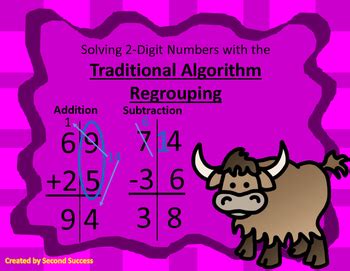 Double Digit Addition And Subtraction With And Without Regrouping Posters