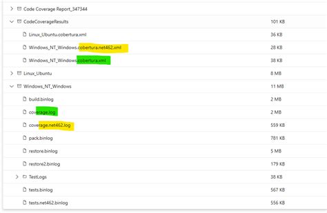 Code Coverage Results Dont Include Net462 Tfms · Issue 38 · Microsoft