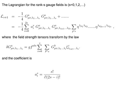 ppt non abelian tensor gauge fields generalization of yang mills