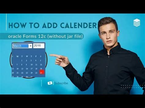 Cómo Usar La Librería Calendar De Oracle Forms Concentra