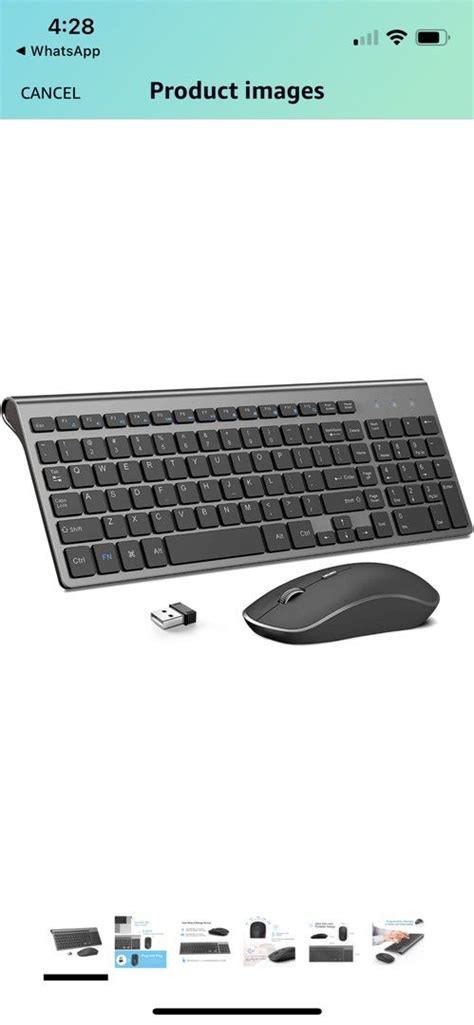 Joyaccess Wireless Keyboard And Mouse Computers And Tech Parts And Accessories Computer Keyboard