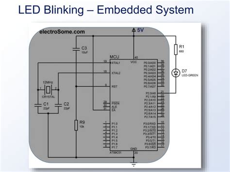 Programming 8051 With C And Using Keil Uvision5pptx Programming Languages Computing