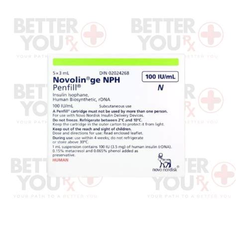 Buy Insulin Novolin Ge Nph Penfill From Canada Betteryourx