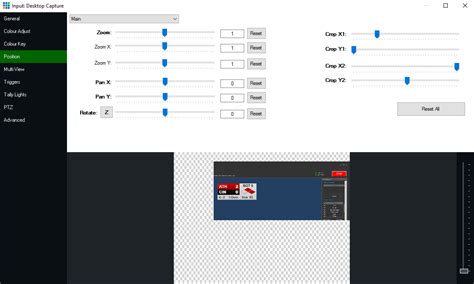 vmix and desktop capture