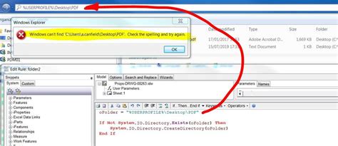Solved Ilogic Create Folder Not Working Autodesk Community