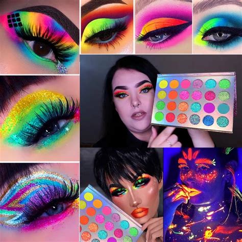 Glow In The Dark Eye Makeup