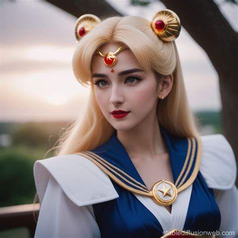 Sailor Moon As A Real Person Stable Diffusion Online