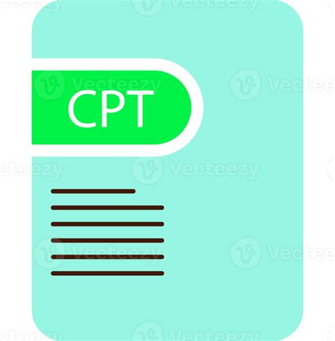 Cpt File Icon Deep And Minimal 66499225 Png