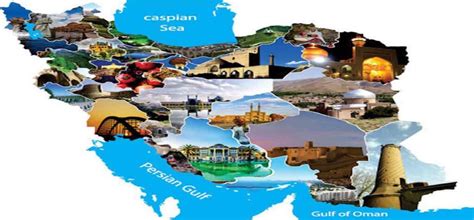 Iran Tourist Map Adventure Iran Official Website Iranian Tour
