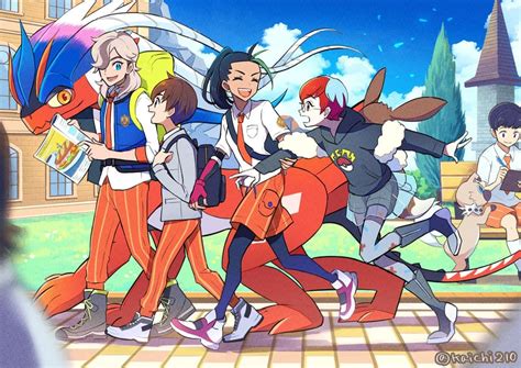 Florian Nemona Arven Penny Koraidon And More Pokemon And More Drawn By Kaichi
