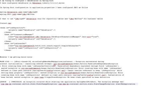 Spring Boot 2 Jndi Configuration Stack Overflow