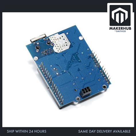 arduino ethernet w5100 shield built in microsd slot for arduino iot