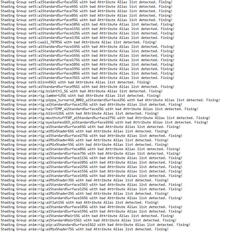 bad attribute alias list detected autodesk community