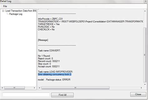 Solved Error Obtaining Concurrency Lock Sap Community