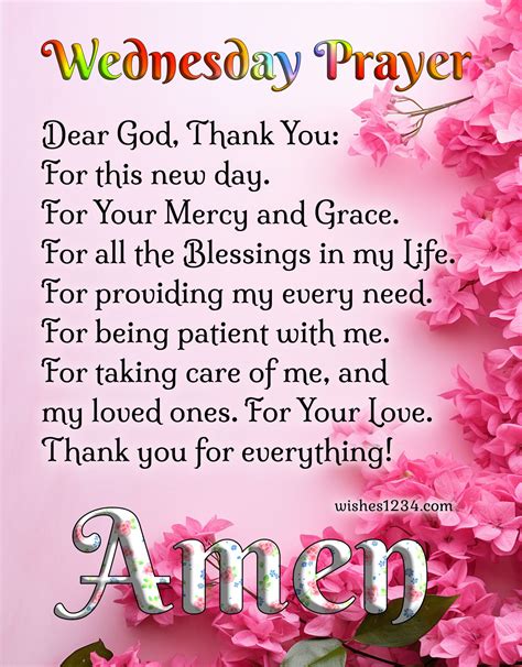 Wednesday Morning Prayer For Today Wednesday Morning Prayer