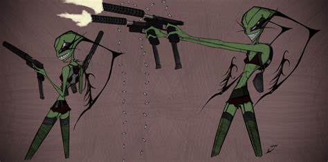 Rule 34 Absurd Res Alien Antennae Anatomy Athletic Bra Claws Clothing Darkryn Artist